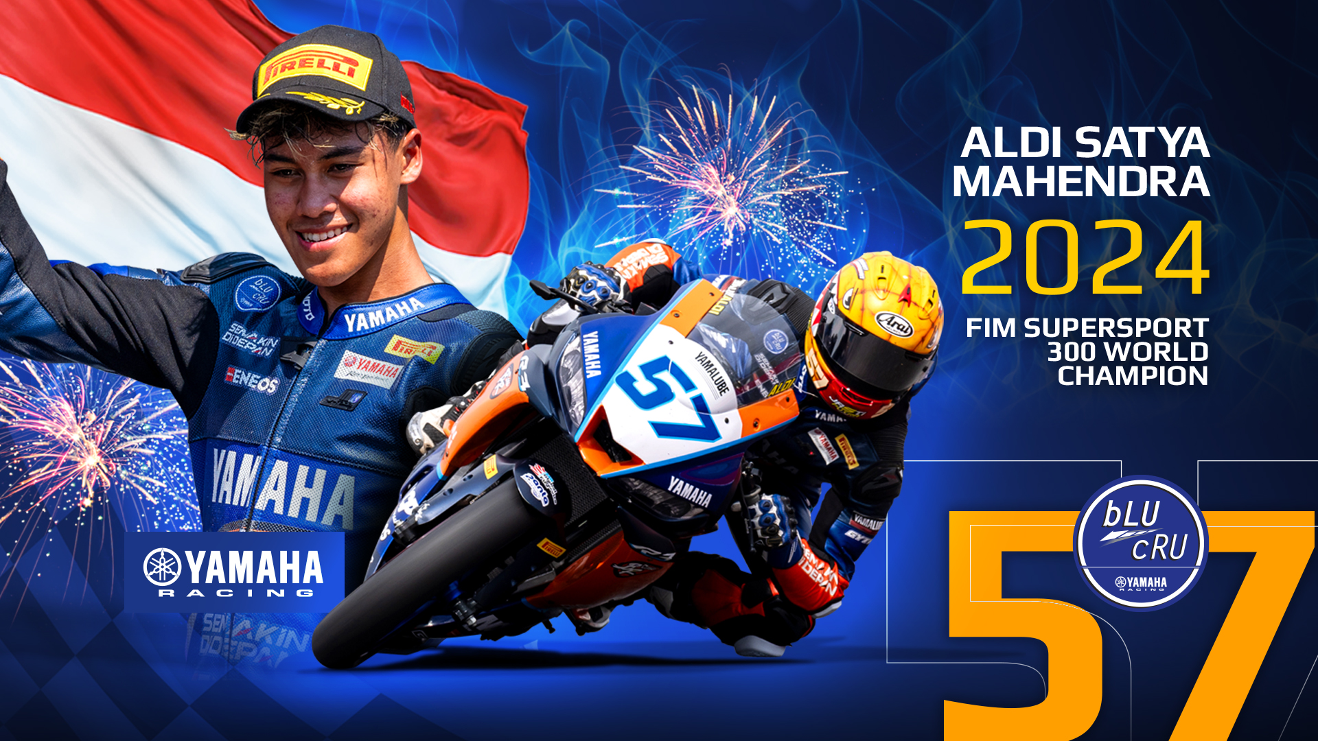 Aldi Satya Mahendra Crowned WorldSSP300 Champion in Jerez | Yamaha Racing